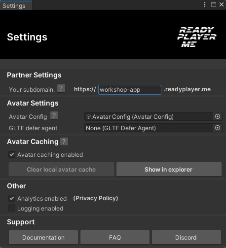 Ready Player Me Developer Workshop – Ready Player Me Developer Workshop