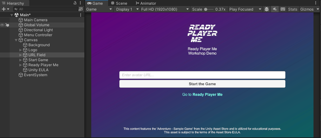 Ready Player Me Developer Workshop – Ready Player Me Developer Workshop